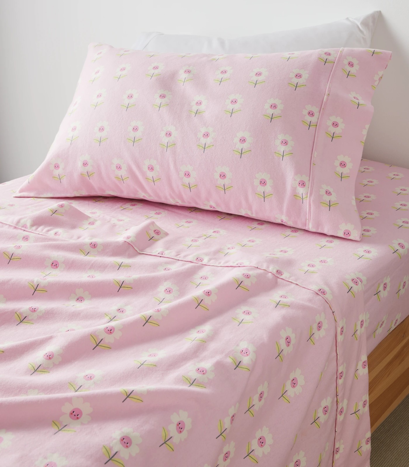 Libby Daisy Flannelette Sheet Set | Target Australia