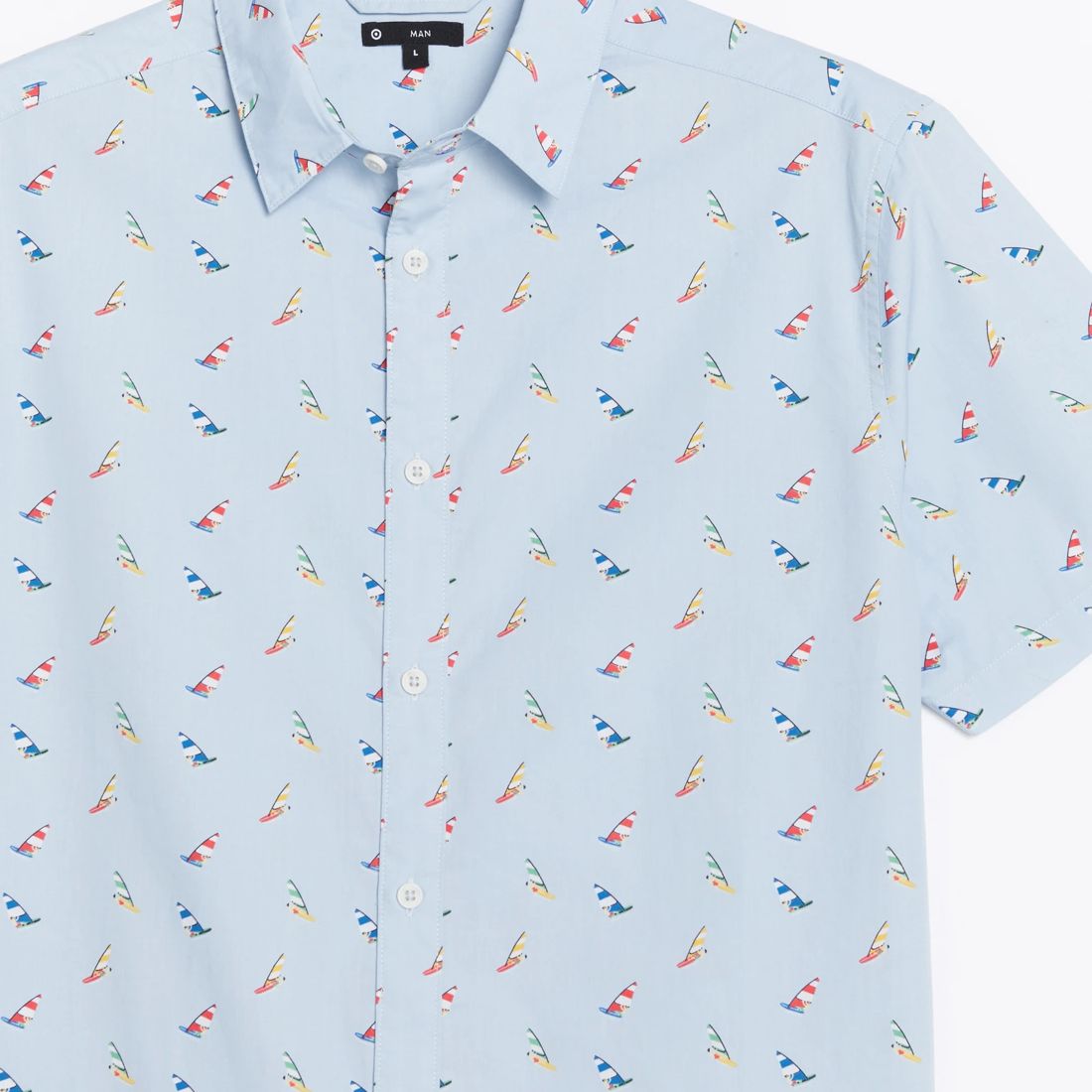 Printed Short Sleeve Shirt | Target Australia