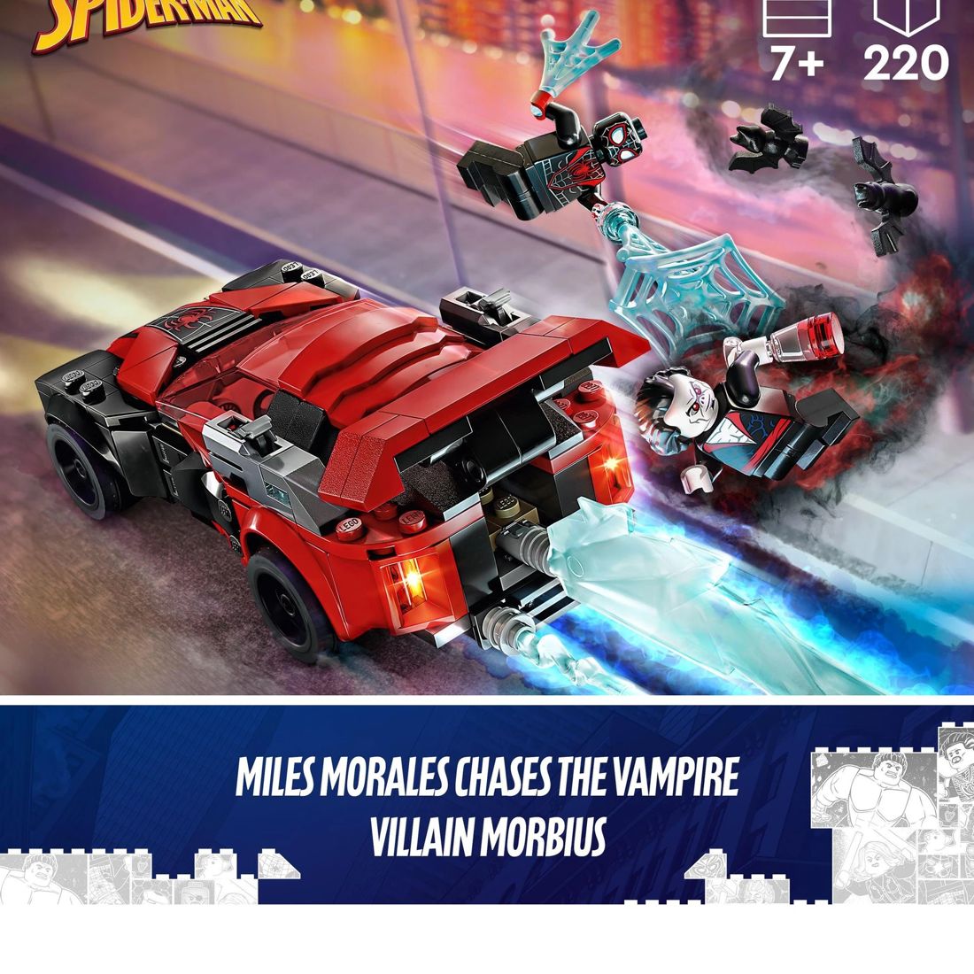 LEGO® Marvel Miles Morales vs. Morbius 76244 | Target Australia