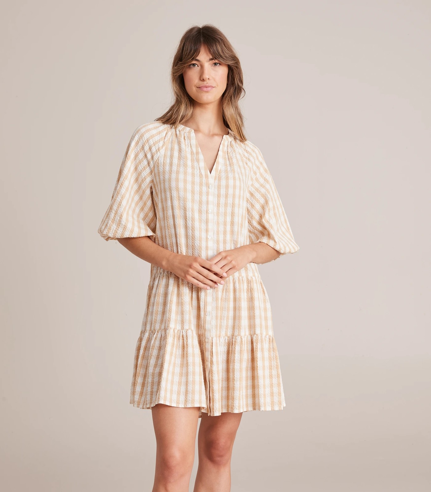 Tiered Shirt Dress | Target Australia