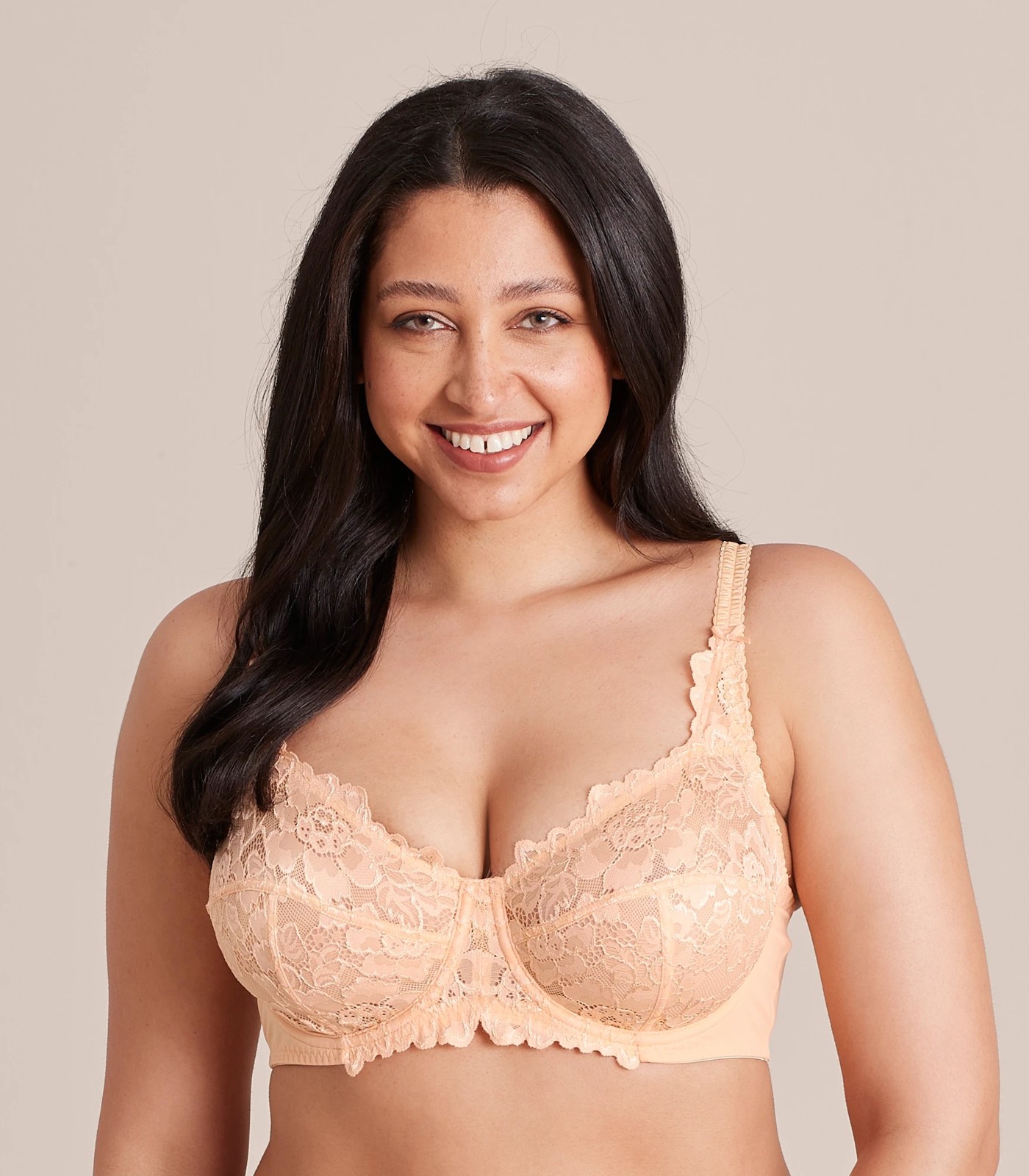 Fuller Figure Cup Soft Lace Underwire Bra Style X53051 Target Australia