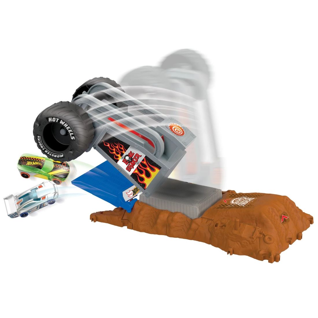 Hot Wheels Monster Trucks Arena Smashers Entry Challenge Playset ...