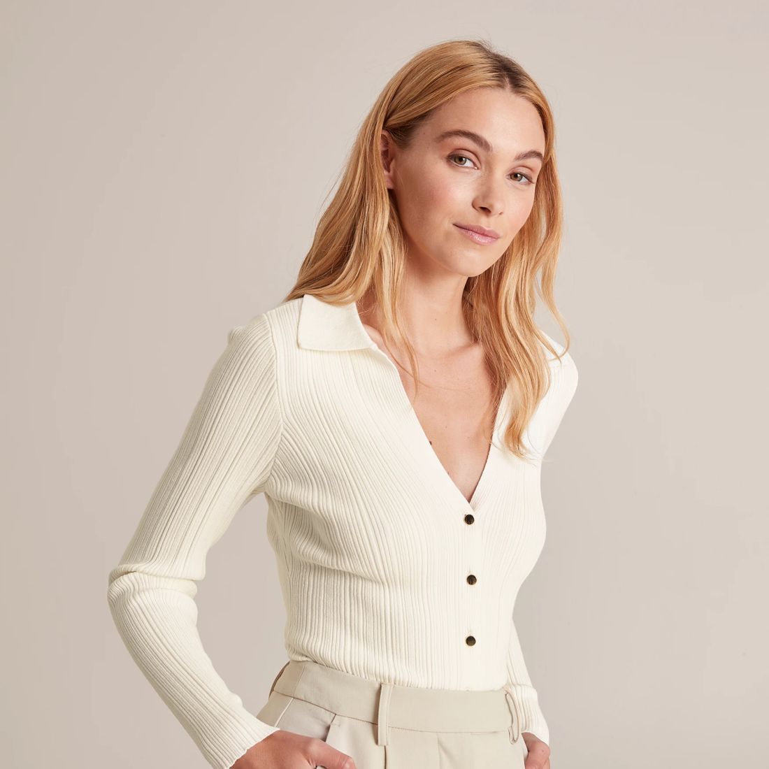 Preview Variegated Rib Cardigan | Target Australia