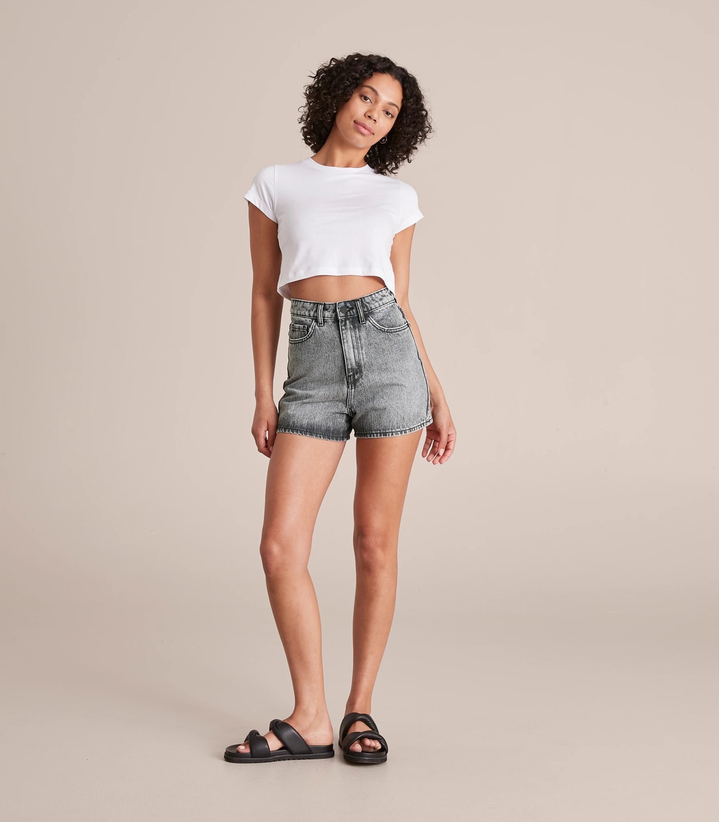 Lily Loves High Rise Denim Shorts | Target Australia