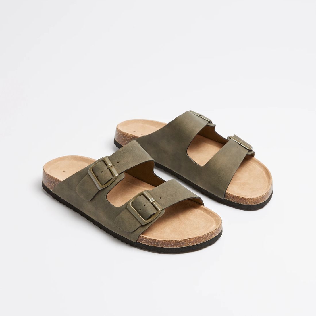 Mens Moulded Cork Sandals - Forest | Target Australia