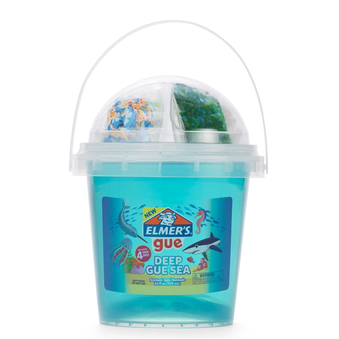 Elmer's Gue Premade Slime Mix-ins 709ml - Deep Gue Sea | Target Australia