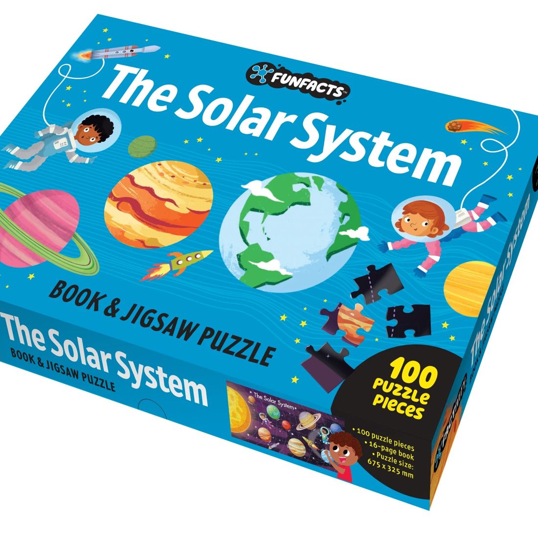 Fun Facts - Book & Jigsaw - The Solar System | Target Australia