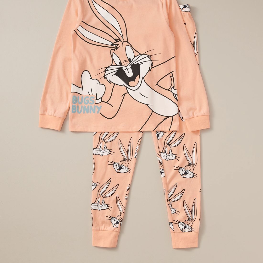 Kids Looney Tunes Bugs Bunny Family Matching Cotton Pyjama Set | Target ...