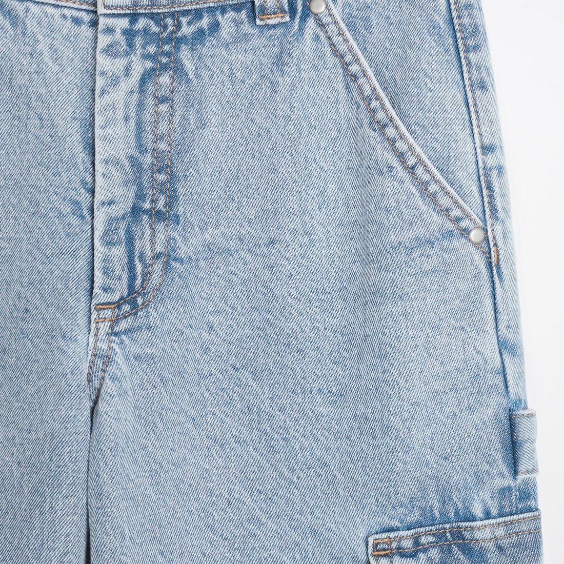 Denim Cargo Wide Leg Pants | Target Australia