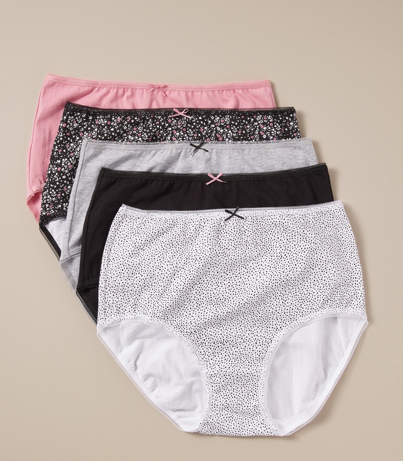 5 Pack Cotton/Elastane Full Briefs | Target Australia