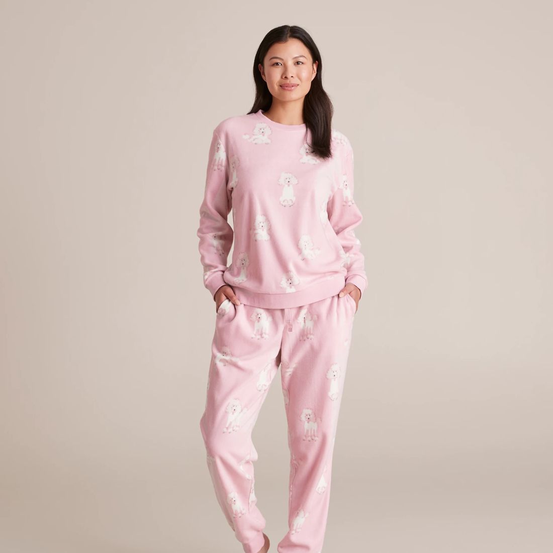 Microfleece Sleep Pyjama Set | Target Australia