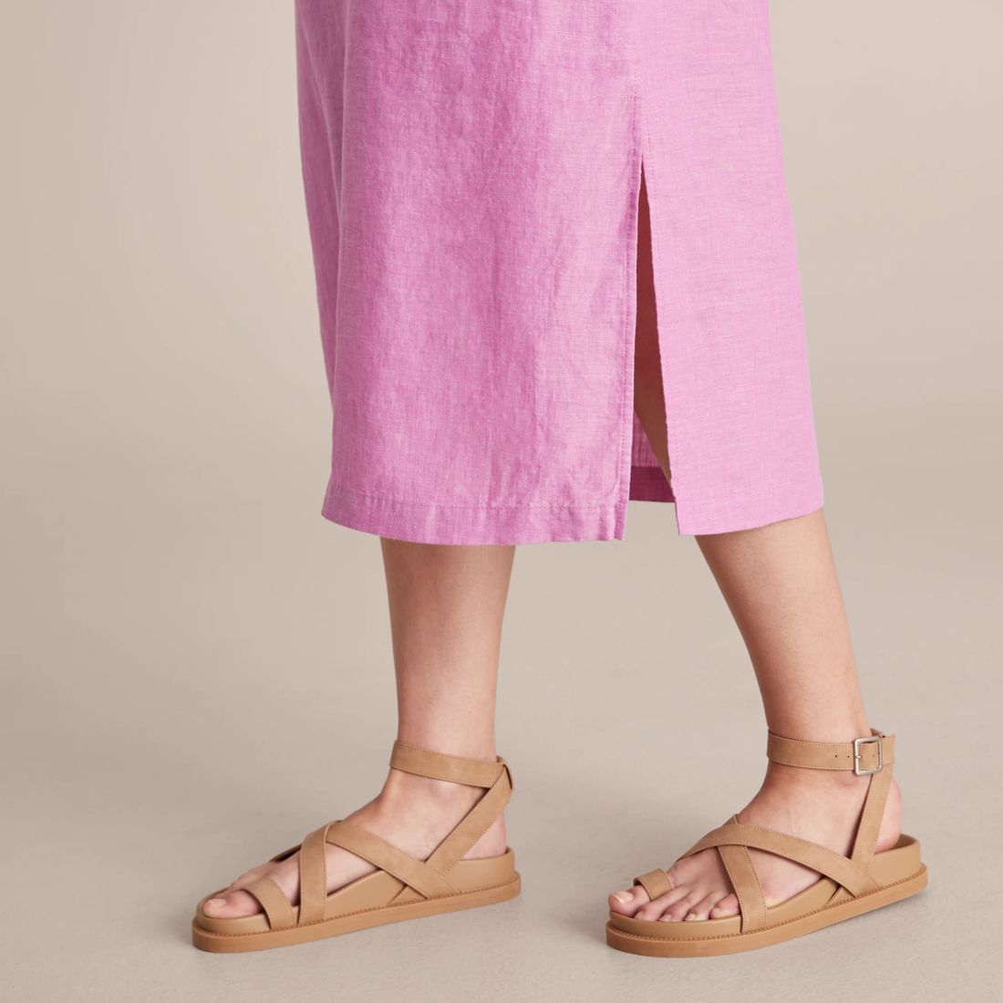 European Linen Cami Dress | Target Australia