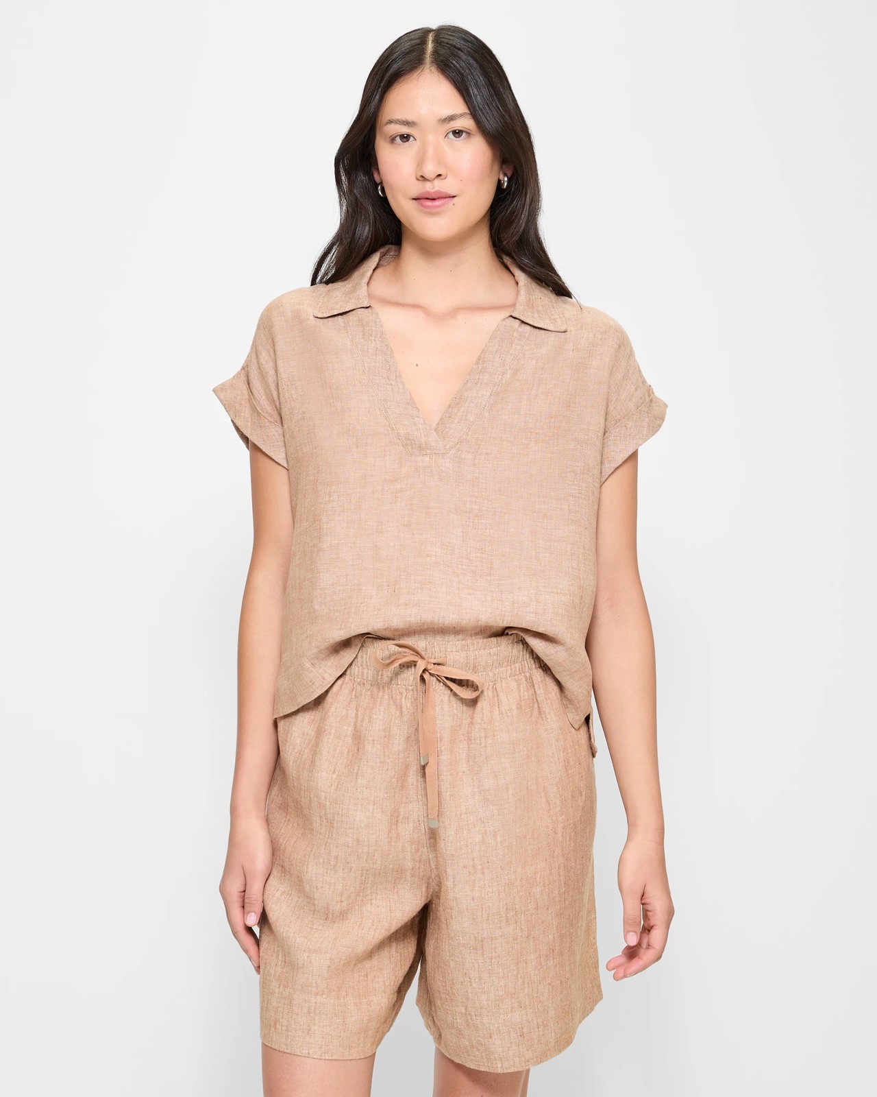 European Linen Long Shorts | Target Australia